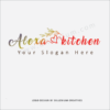 Recipe logo design - Recipe logo - Kitchen Blog Logo - Feminine Logo
